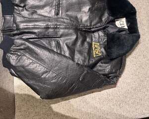 CIA | Jackets & Coats | Vintage Cia Nasa Kennedy Space Center Leather ...